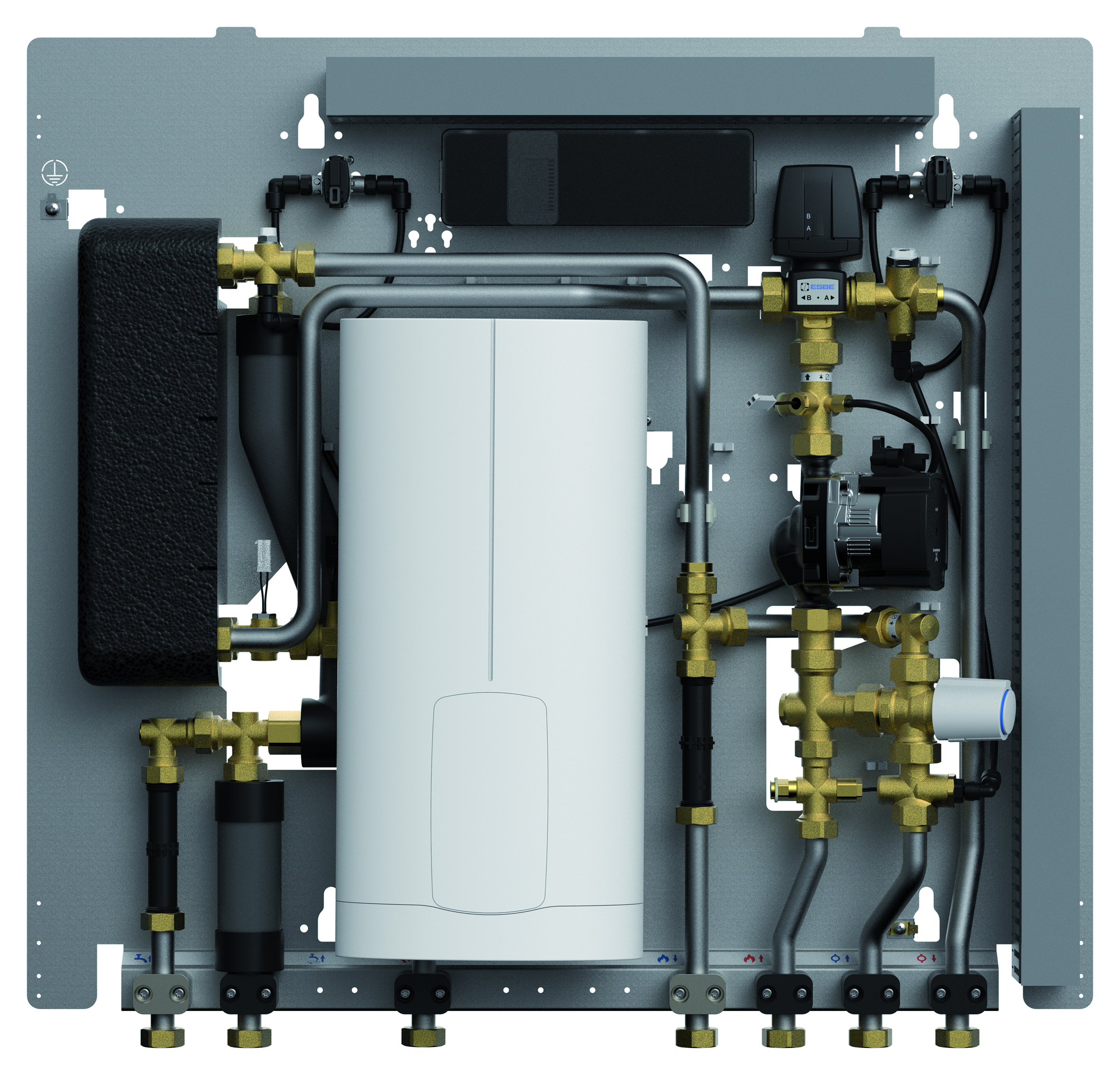 HomeBloC® Digital WF mit Durchlauferhitzer