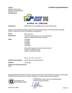 Certifications | PAW GmbH & Co. KG